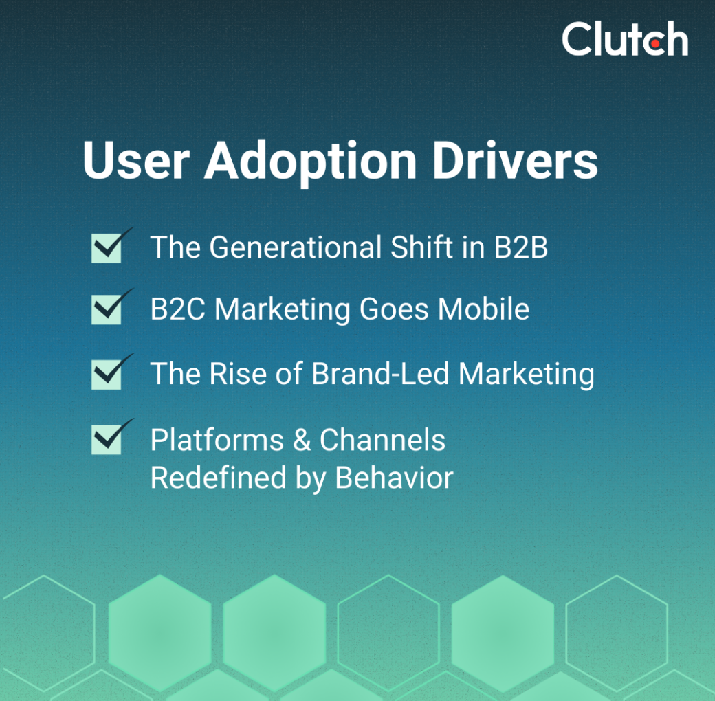 User Adoption Redefining Digital Marketing in 2026 | Clutch.co