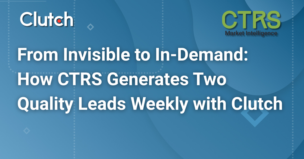 From Invisible to In-Demand: How CTRS Generates Two Quality Leads ...