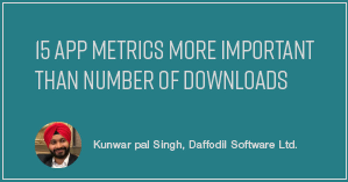 24 App Metrics More Important Than Number of Downloads | Clutch.co