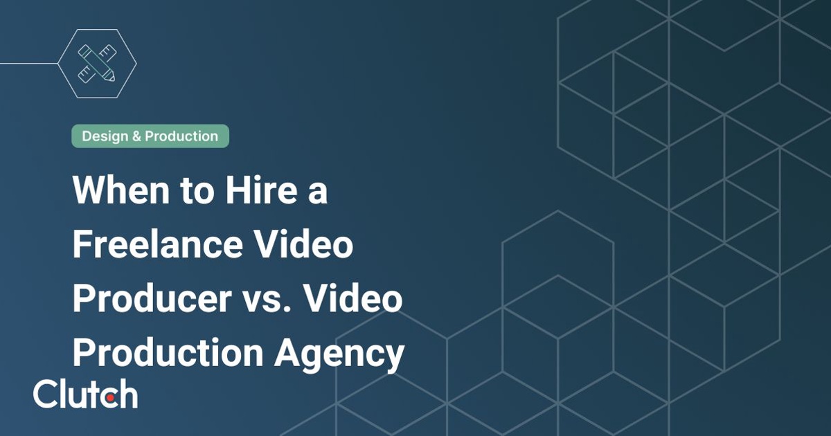 When to Hire a Freelance Video Producer vs. Video Production Agency ...
