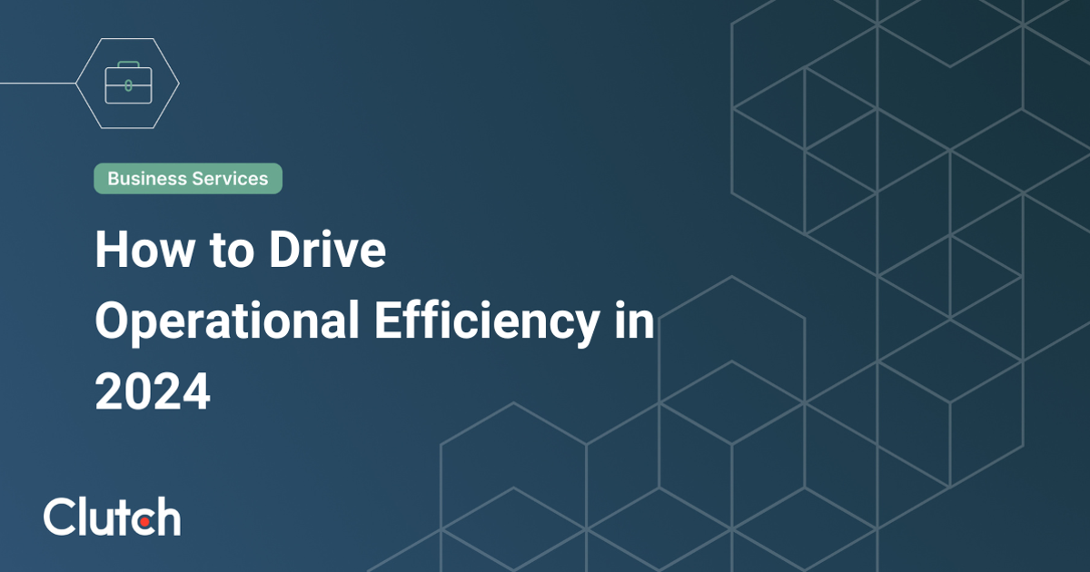 How to Drive Operational Efficiency in 2024 | Clutch.co