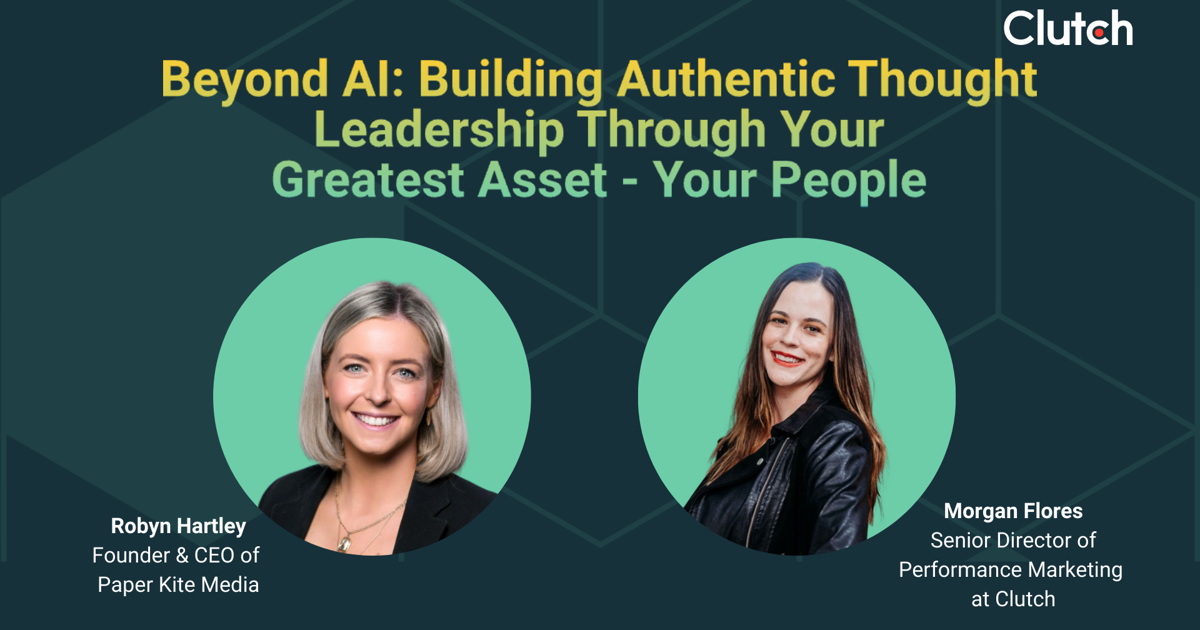 Beyond AI: Robyn Hartley on Building Authentic Thought Leadership ...