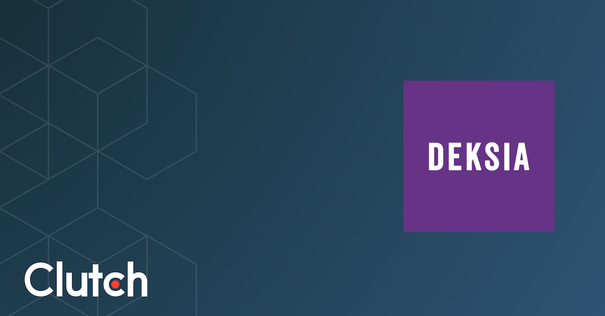 DEKSIA Reviews (44), Pricing, Services & Verified Ratings