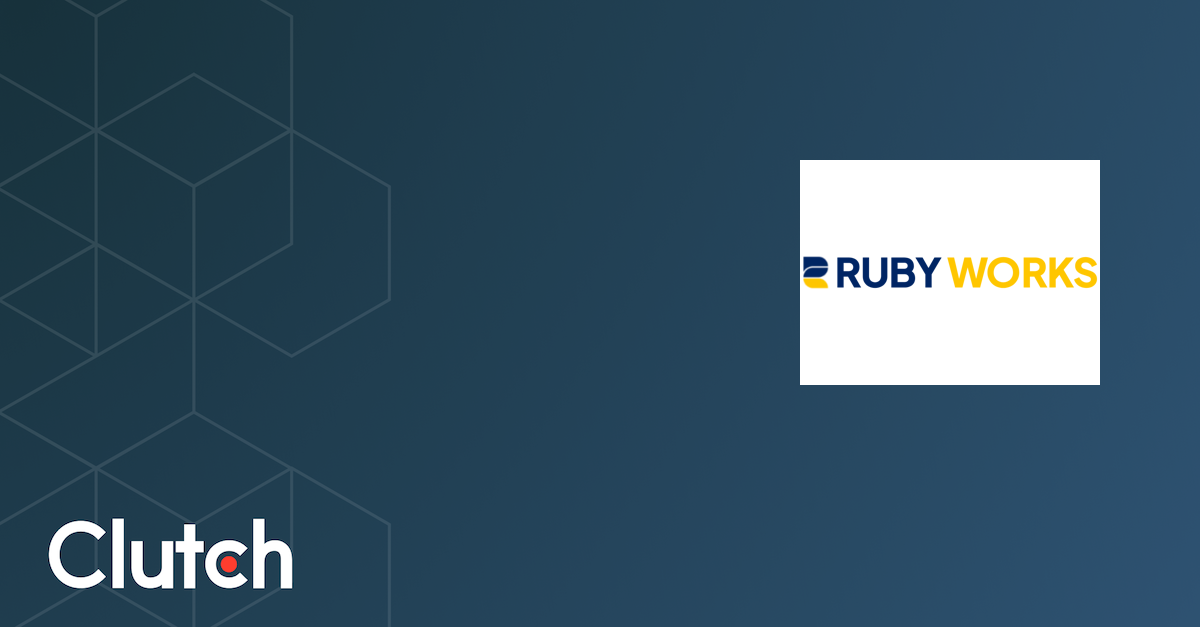 Rubyworks Reviews (1), Pricing, Services & Verified Ratings