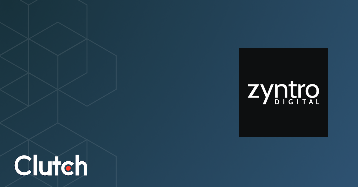 Zyntro Digital Reviews (1), Pricing, Services & Verified Ratings