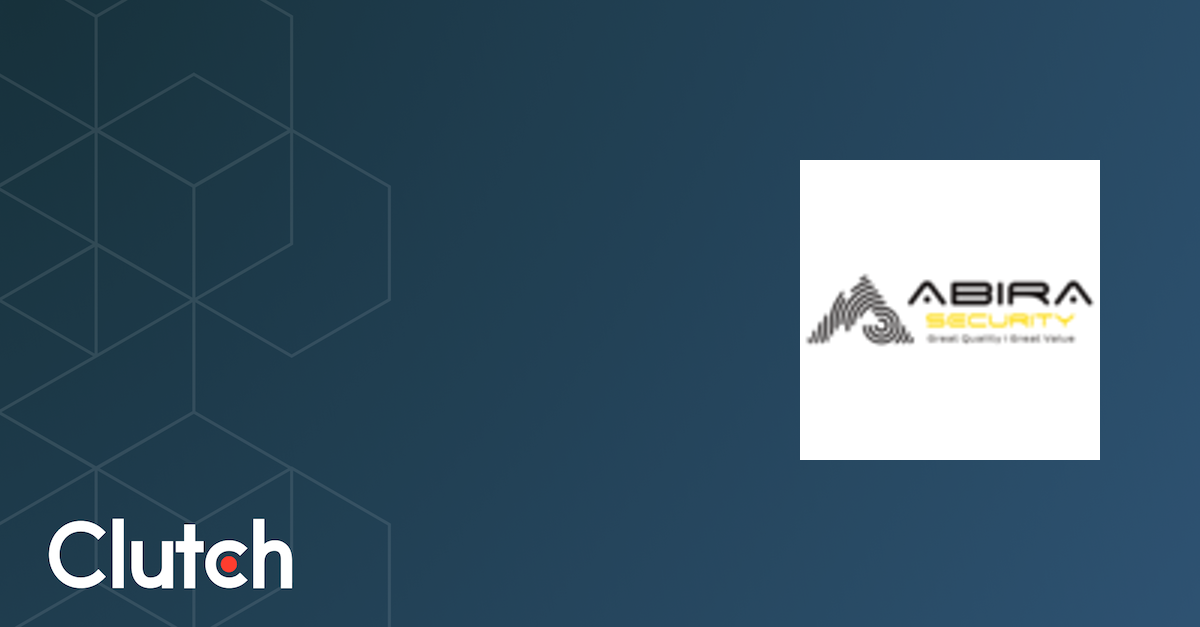 Abira Security Reviews (4), Pricing, Services & Verified Ratings