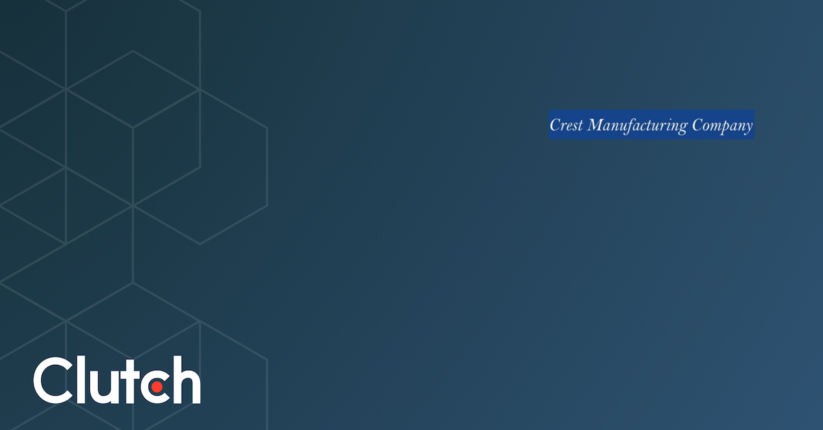 Crest Manufacturing Company, Address, Data & More