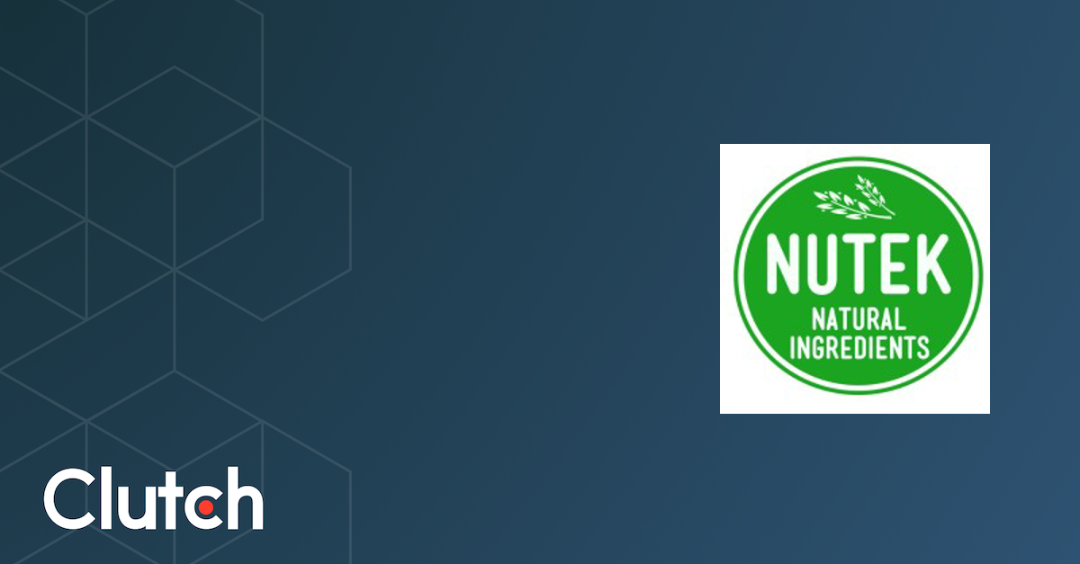NuTek Natural Ingredients - Services & Company Info