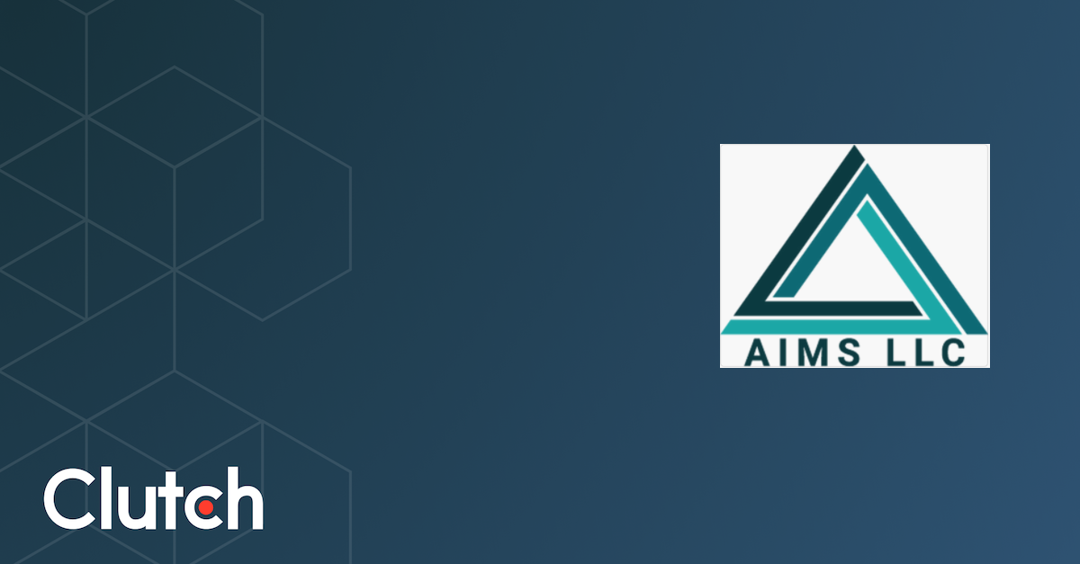 Aims LLC Reviews (1), Pricing, Services & Verified Ratings