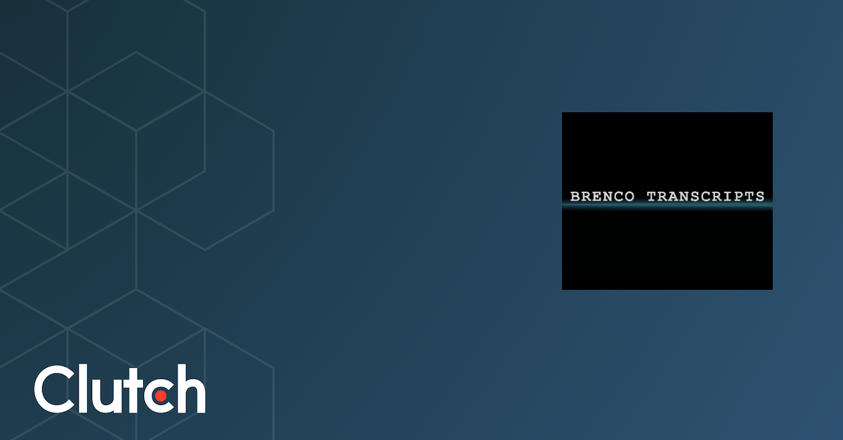 BRENCO Transcripts - Services & Company Info