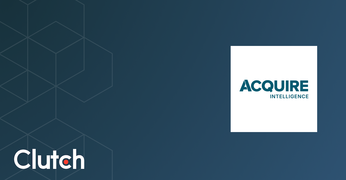 Acquire Intelligence Reviews (4), Pricing, Services & Verified Ratings