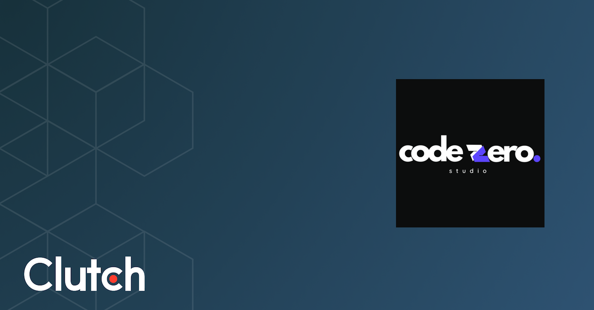 Code Zero Studio Reviews (4), Pricing, Services & Verified Ratings