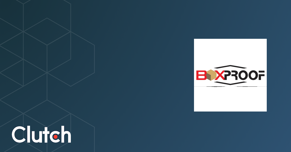 Boxproof Reviews (1), Pricing, Services & Verified Ratings