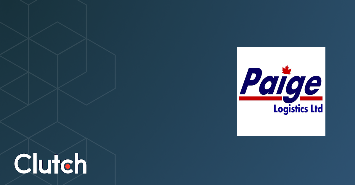 Paige Logistics Ltd Reviews (10), Pricing, Services & Verified Ratings