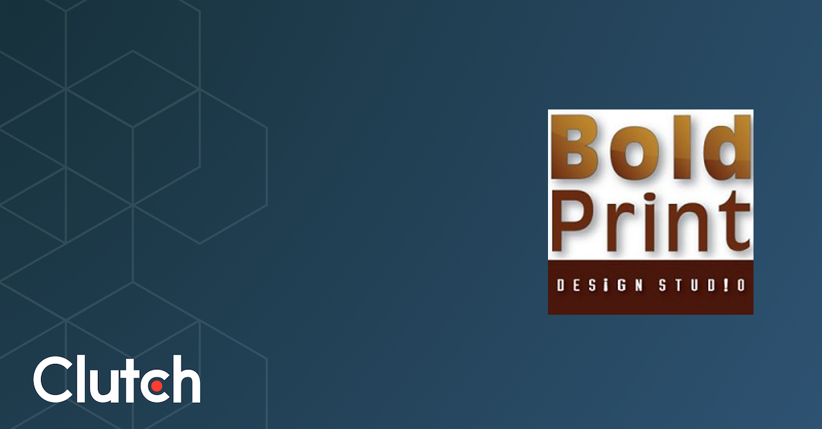Bold Print Design Studio - Services & Company Info
