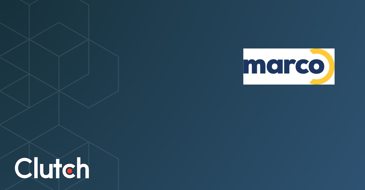 Marco Technologies Reviews (1), Pricing, Services & Verified Ratings