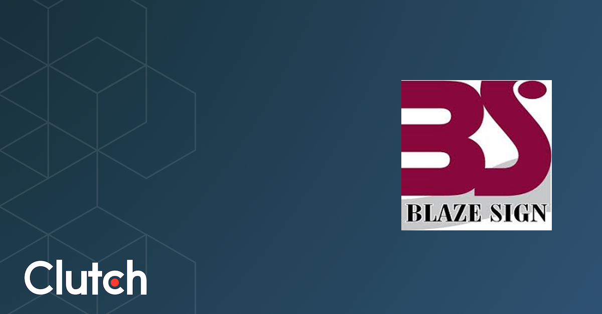 Blaze Sign & Graphic Design, Address, Data & More