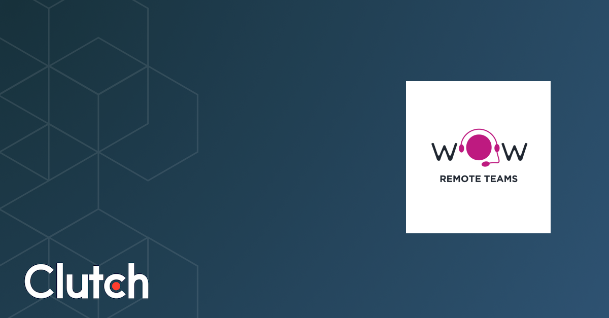 WOW Remote Teams Reviews (1), Pricing, Services & Verified Ratings