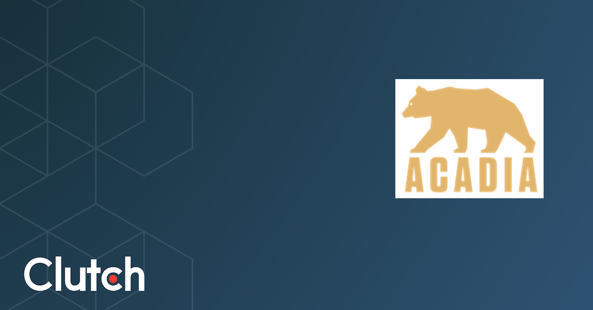 Acadia Reviews (3), Pricing, Services & Verified Ratings