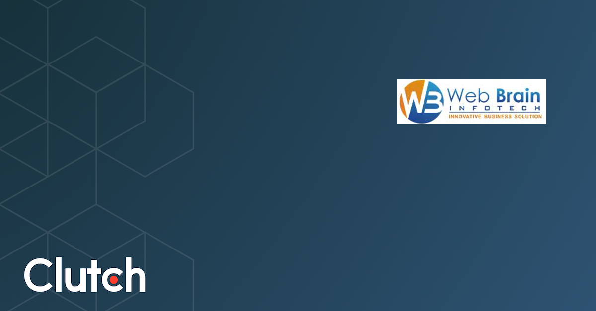 Web Brain InfoTech Reviews (2), Pricing, Services & Verified Ratings