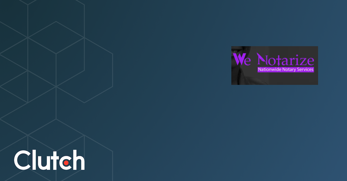 We Notarize Notary Solutions, Address, Data & More