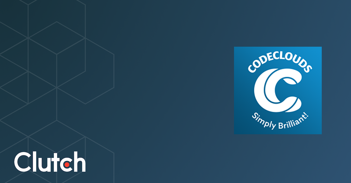 CODECLOUDS Reviews (42), Pricing, Services & Verified Ratings