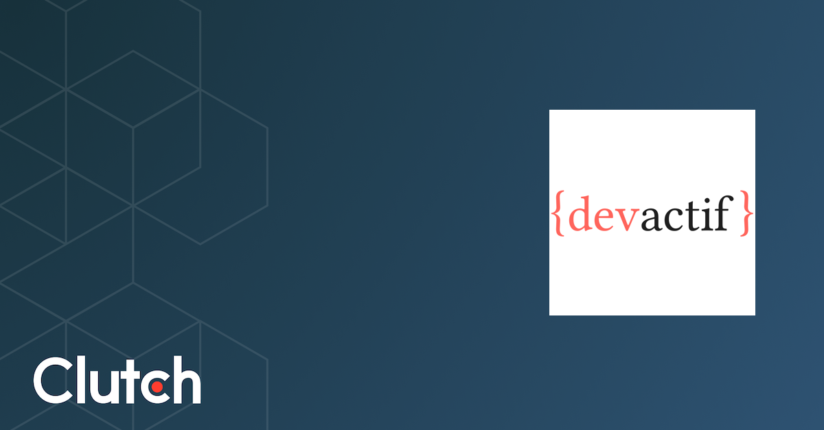 DevActif Reviews (1), Pricing, Services & Verified Ratings