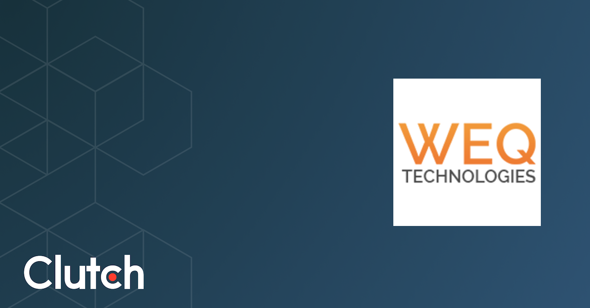 WEQ Technologies Reviews (10), Pricing, Services & Verified Ratings