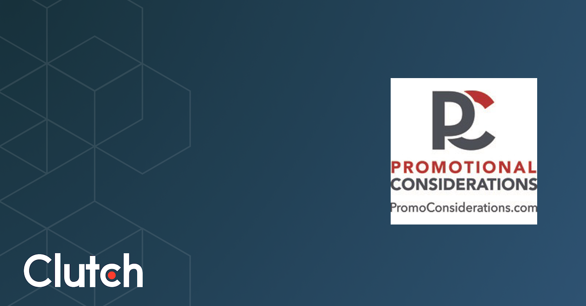 Promotional Considerations - Services & Company Info