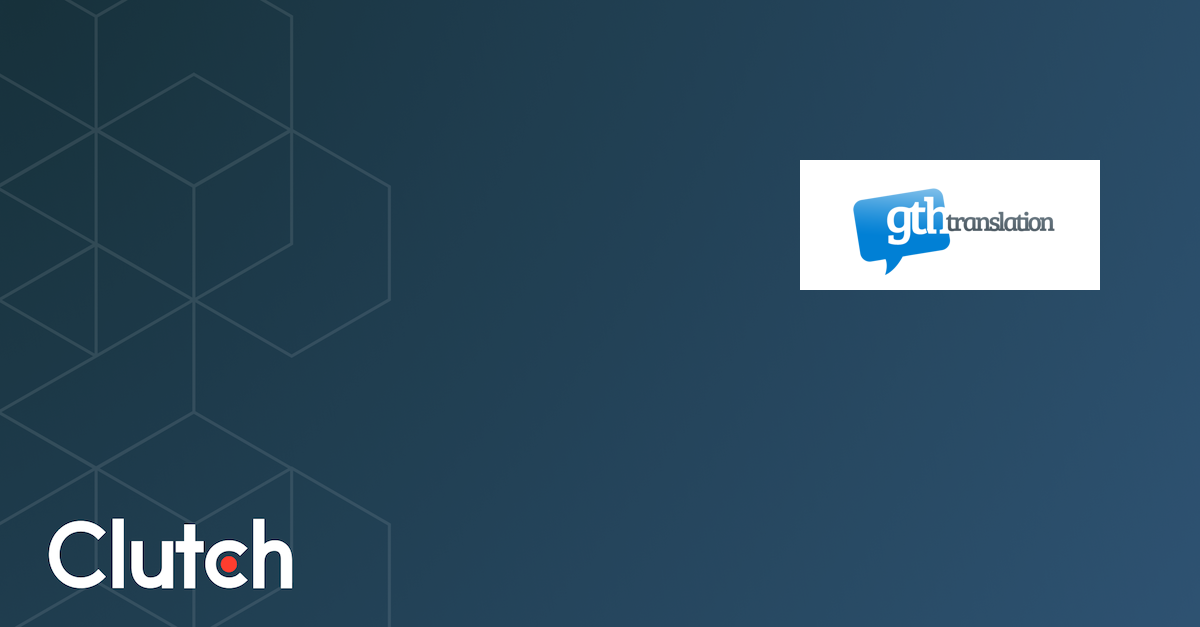 Gth Translation Reviews 7 Pricing Services Verified Ratings