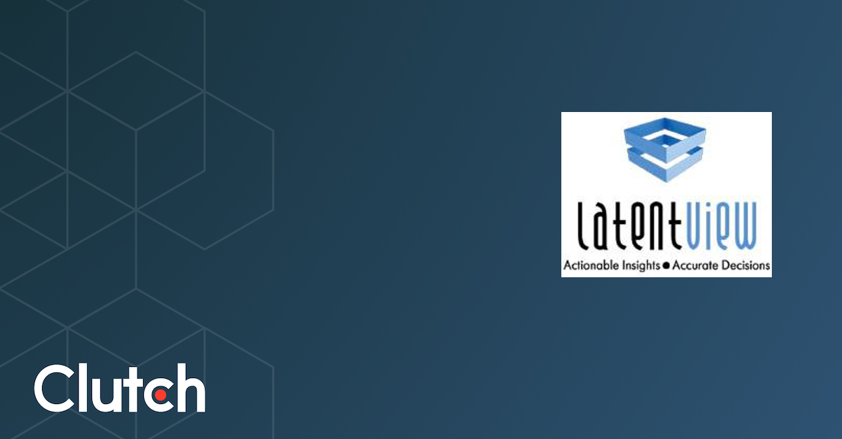 LatentView Analytics Reviews (2), Pricing, Services & Verified Ratings