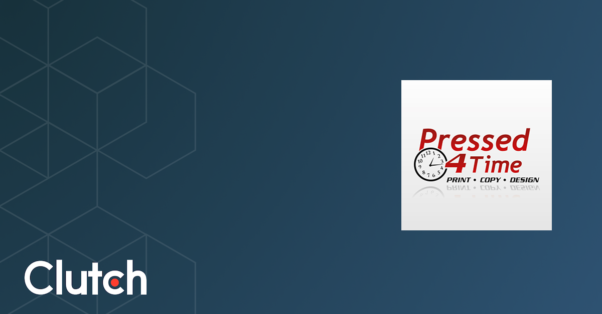 Pressed 4 Time Print Copy & Design - Services & Company Info