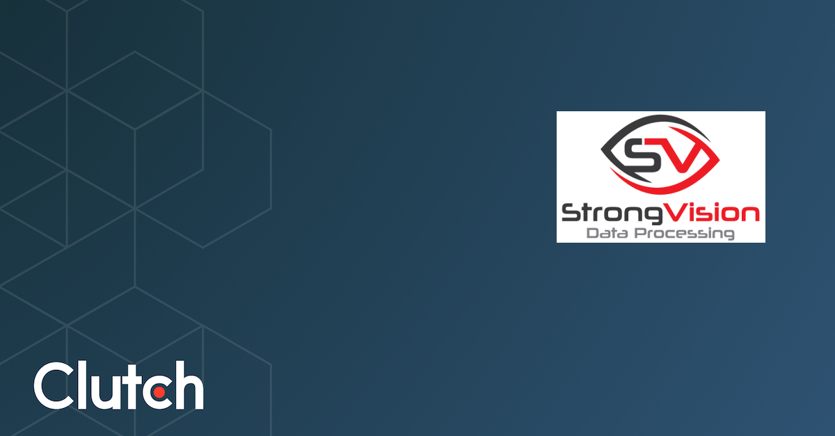 Strong Vision Data Processing Reviews (6), Pricing, Services & Verified ...